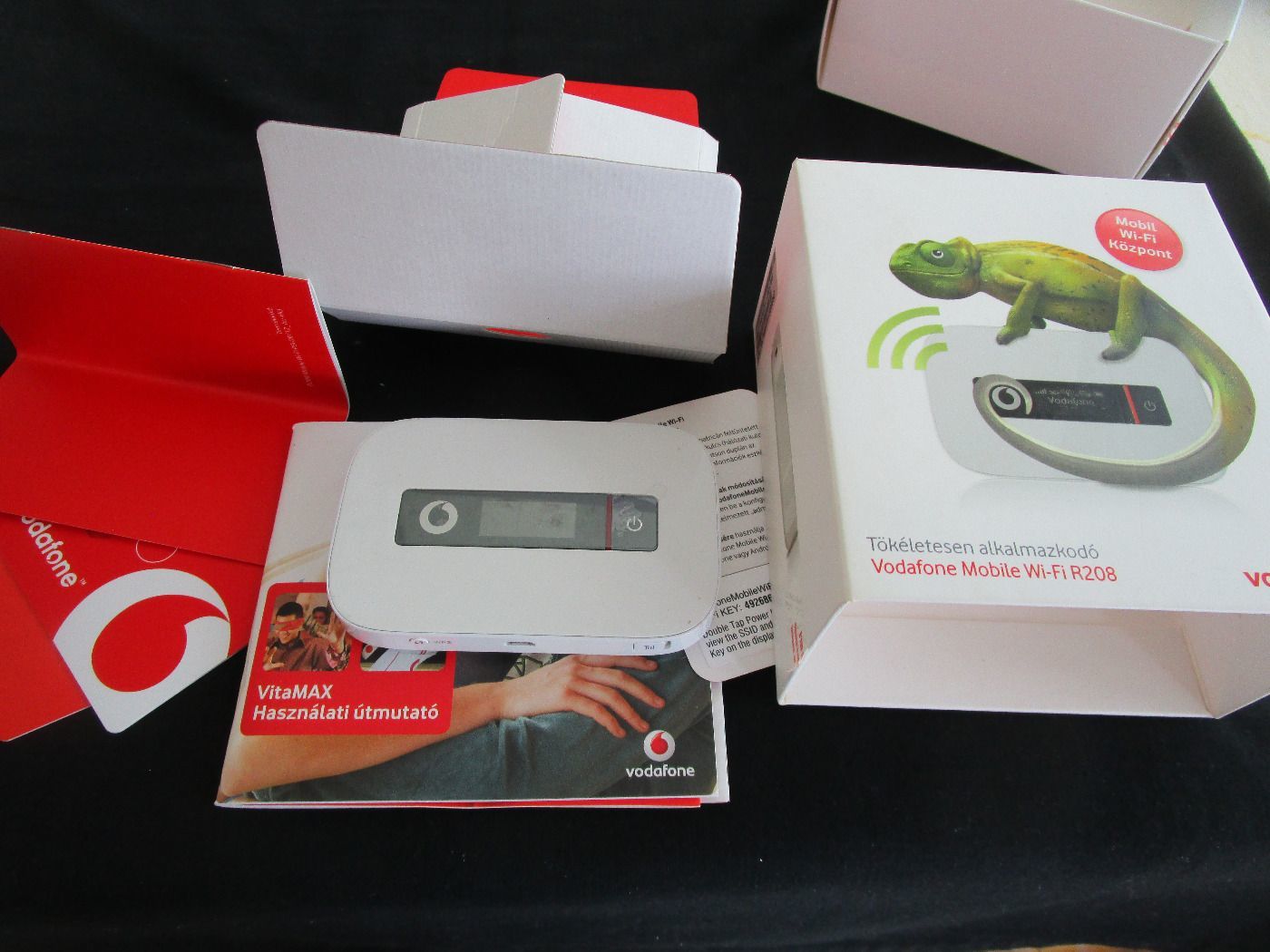 VODAFONE MOBILE WI-FI R208 Vezeték nélküli hordozható mini Router ...
