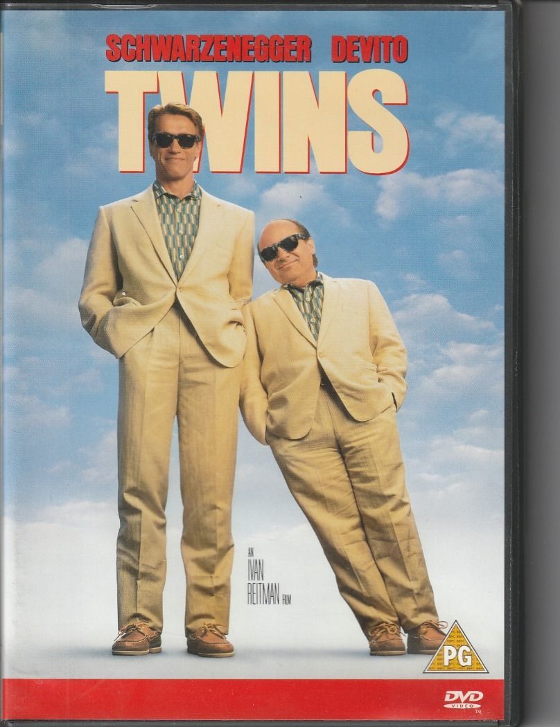 Ikrek dvd (Twins dvd, Arnold Schwarzenegger, Danny DeVito) magyar ...