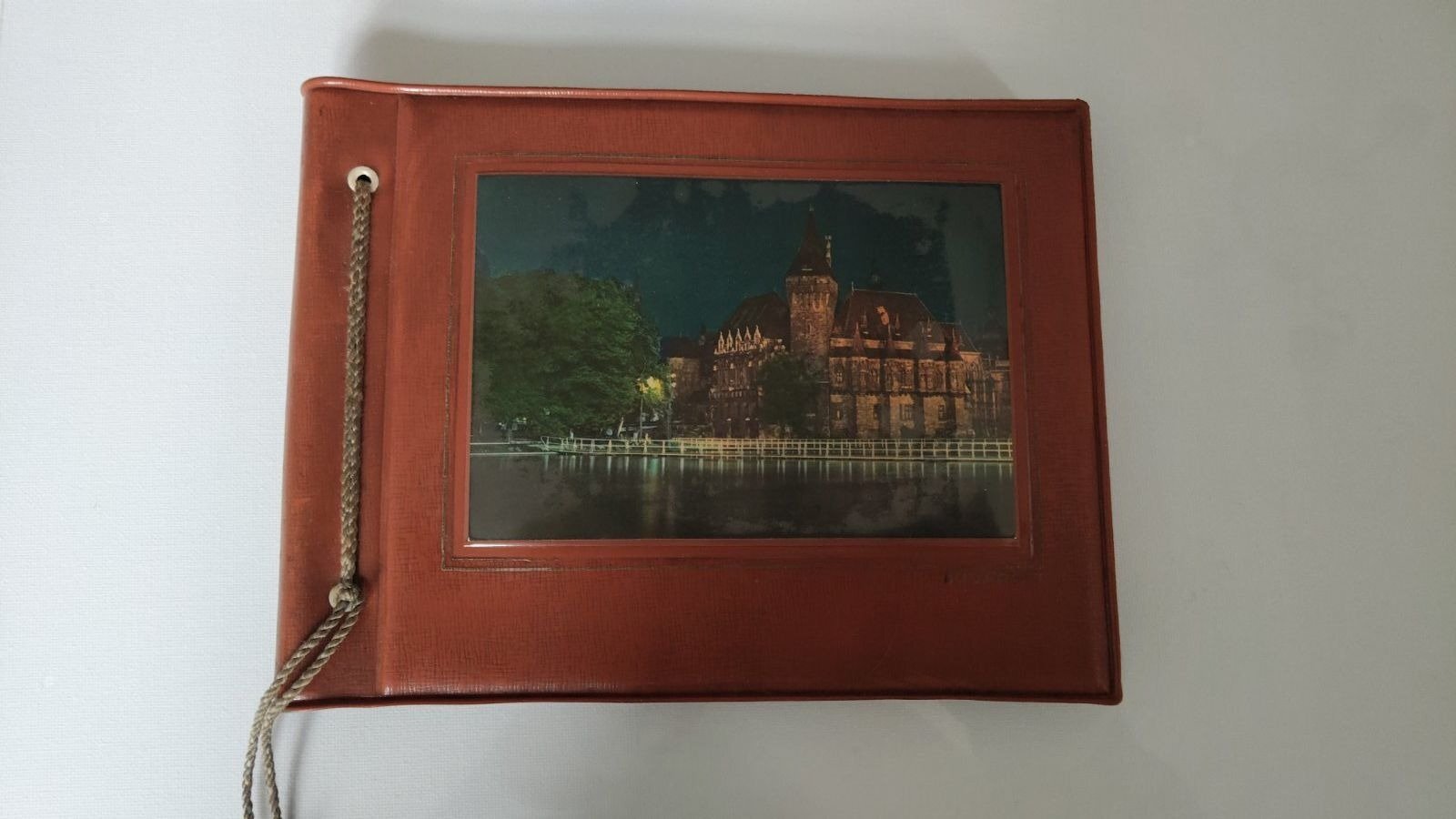 Régi, retró fotóalbum, Városliget. 17x23 cm. (meghosszabbítva ...