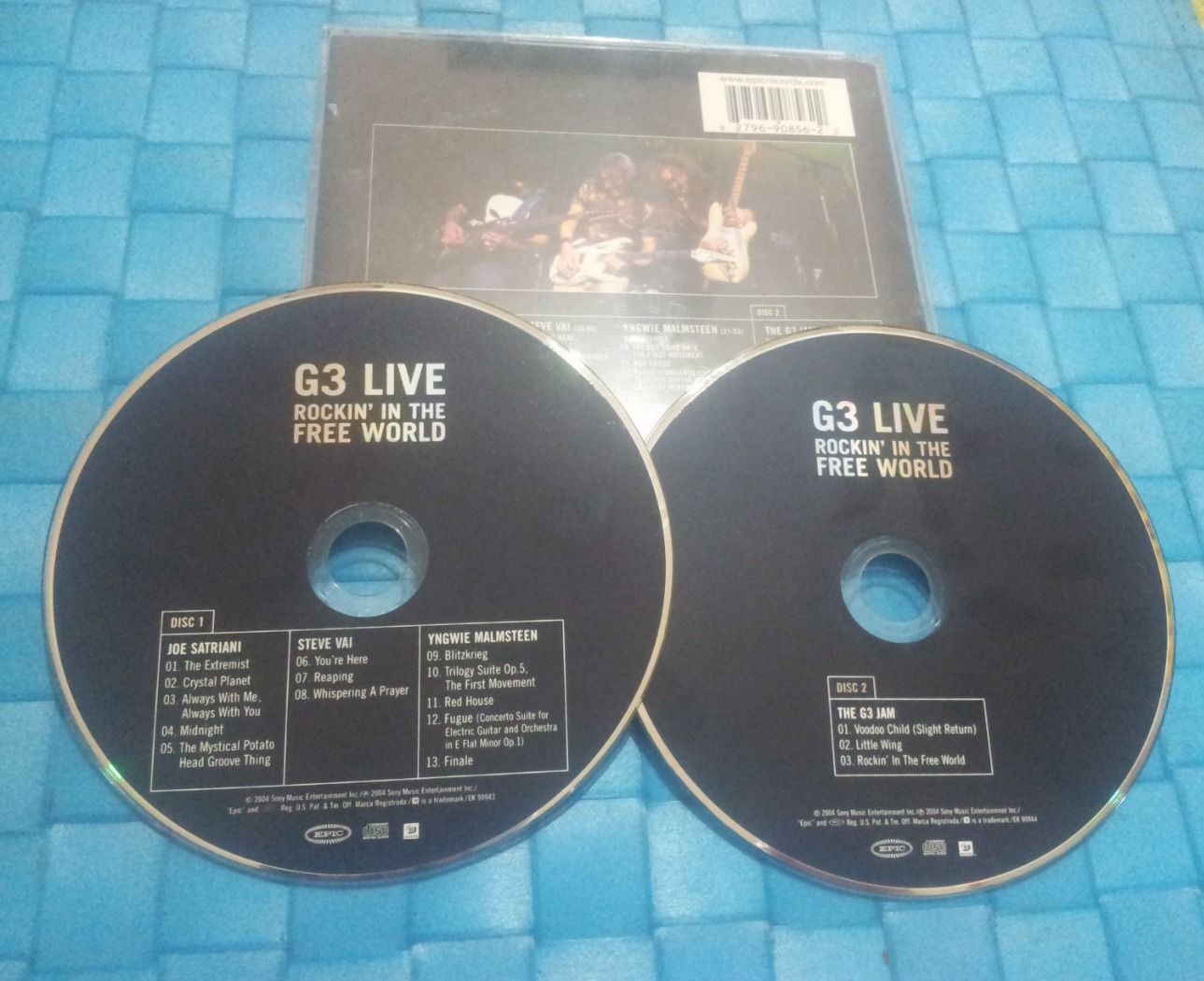 G3 (Joe Satriani, Steve Vai, Yngwie Malmsteen): G3 Live: Rockin In The ...