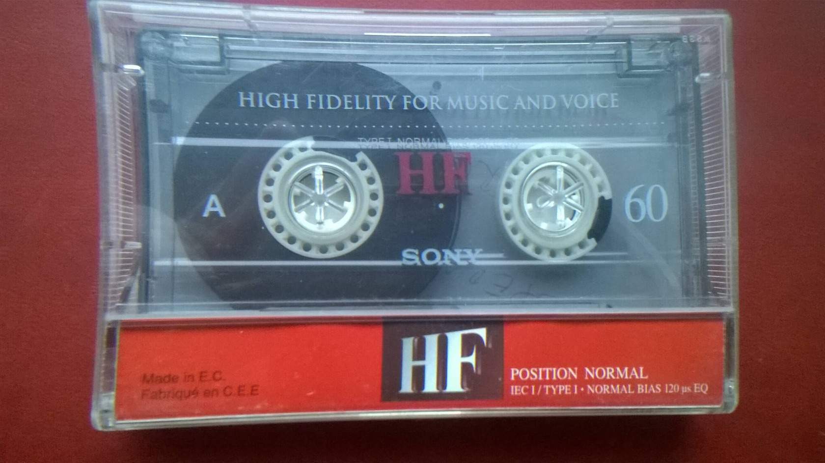 SONY HF 60 retro hang kazetta ,High Fidelity for Music and Voice ...