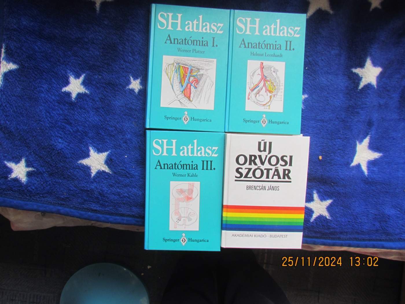 SH Atlasz, Anatómia I.-II.-III.,+ Új orvosi szótár (meghosszabbítva ...