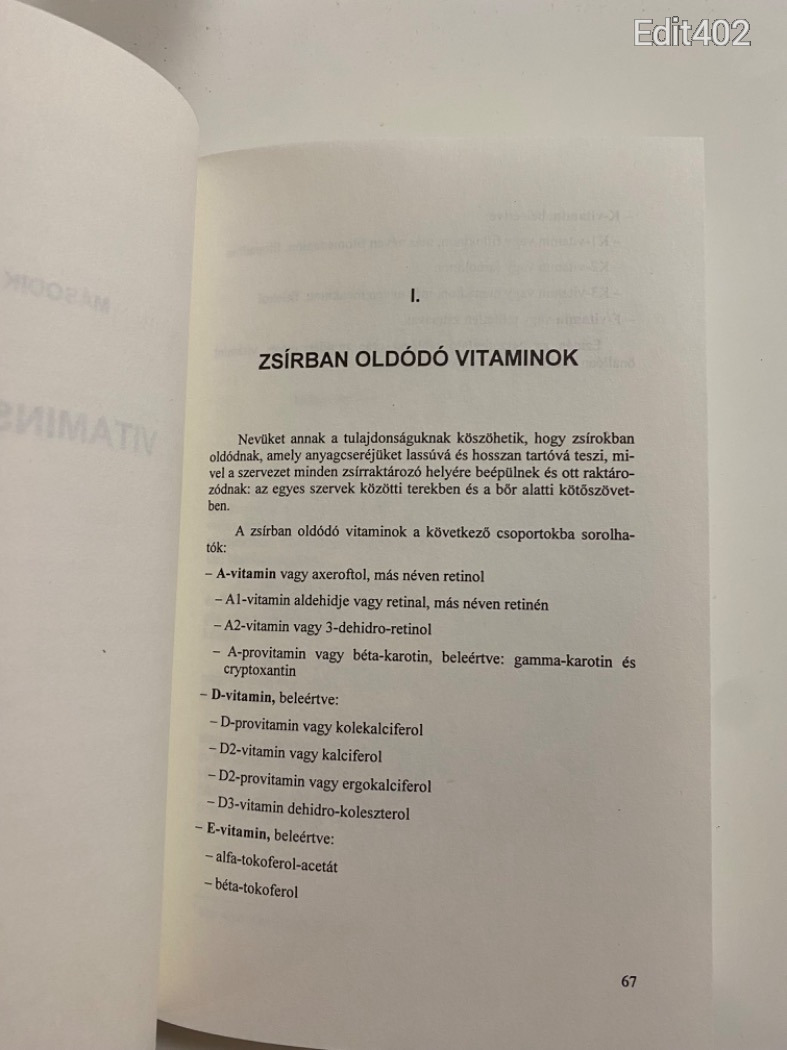 Alain Tissier: Egészségünk és a vitaminok A természetes és egészséges ...