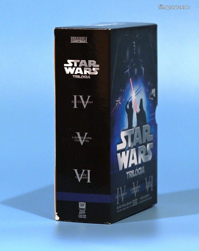 Star Wars - A klasszikus trilógia díszdoboz (4DVD) feliratos Intercom ...