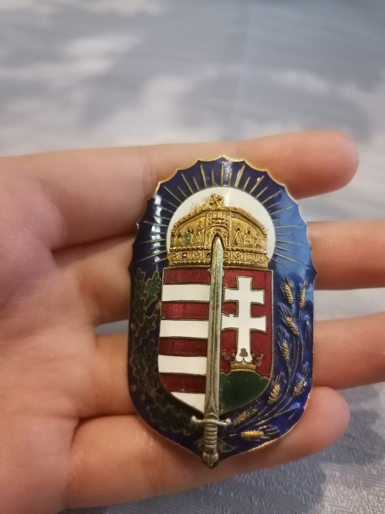 Horthy vitézi jelvény - Bóczán György jelzéssel - Vatera.hu