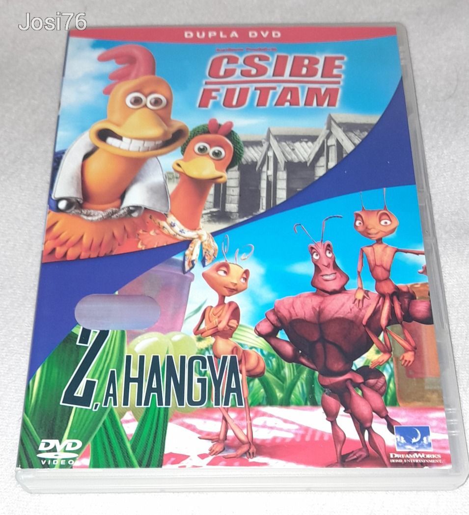 Csibefutam és Z a Hangya Dupla Magyar Szinkronos DVD Filmek