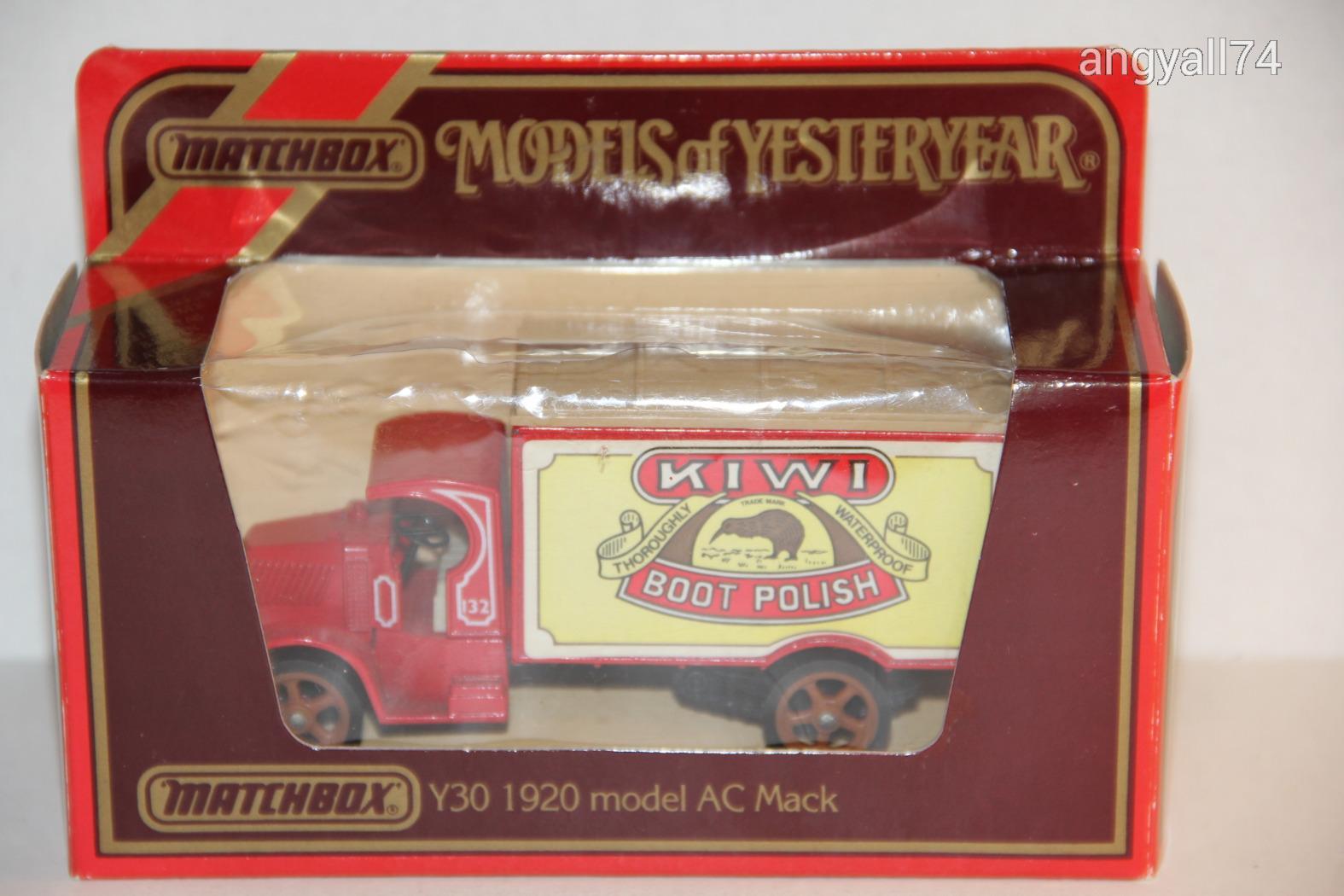 Matchbox - Models of Yesteryear - 1920 Model AC Mack - Y-30