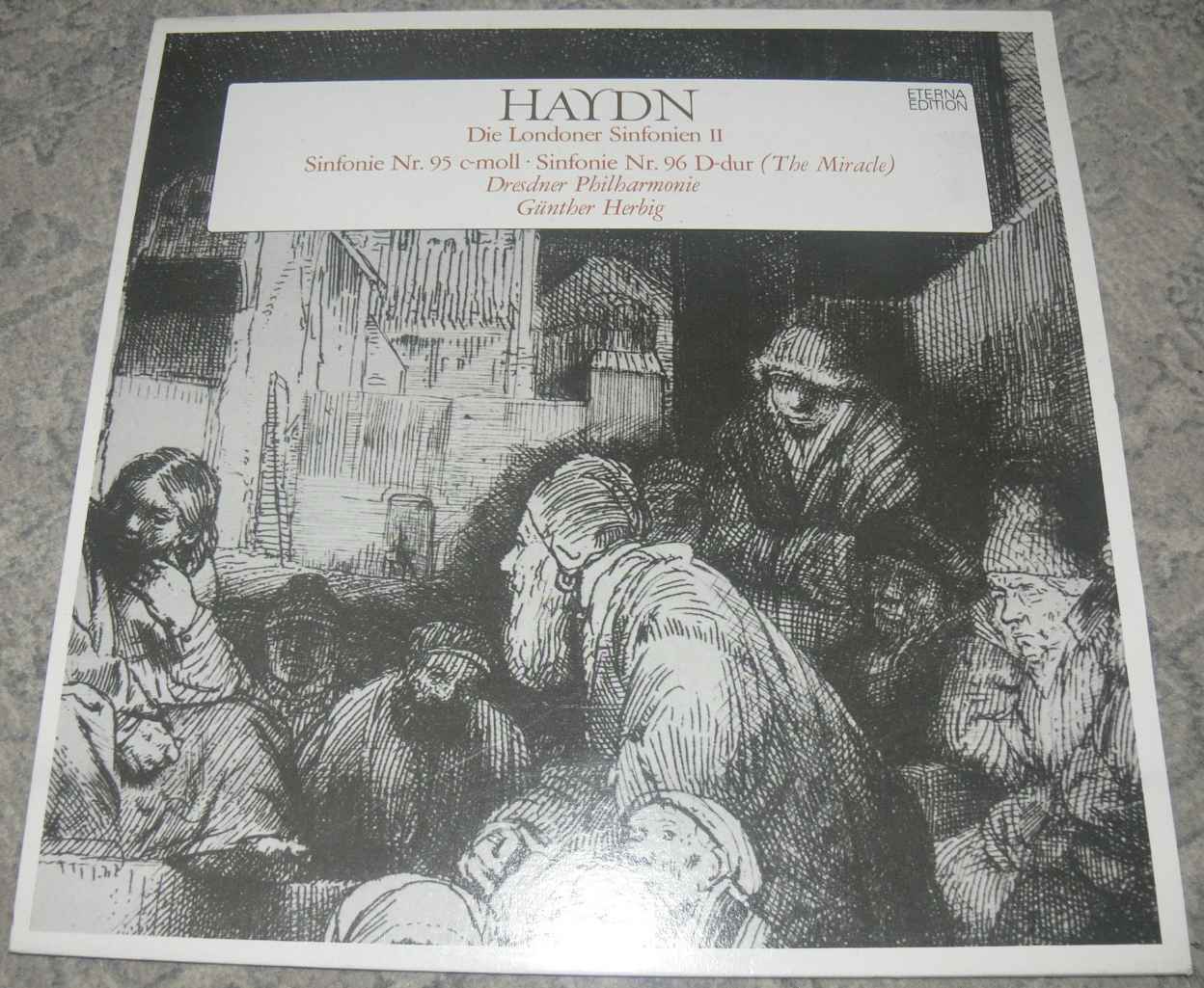 Haydn – Die Londoner Sinfonien II LP (95 & 96 sinf., Dresdner ...