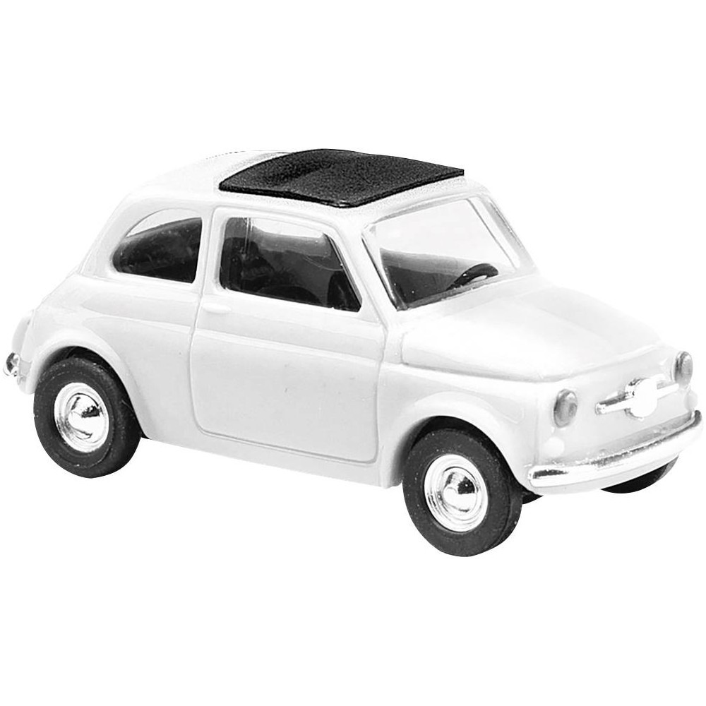 Busch 60208 H0 Személygépkocsi modell Fiat 500 összecsukható tető