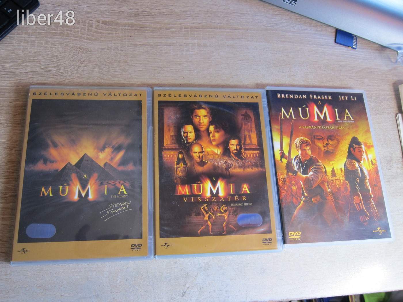 Múmia 1-2-3. rész // Sorozat DVD film (meghosszabbítva: 3478611233 ...