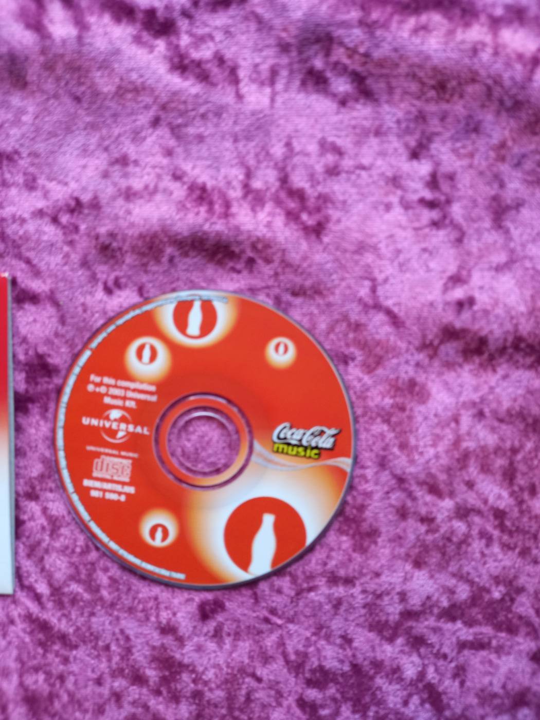 Coca-Cola music mini CD - Bon Bon, Romantic, Auth Csilla, Emilio ...