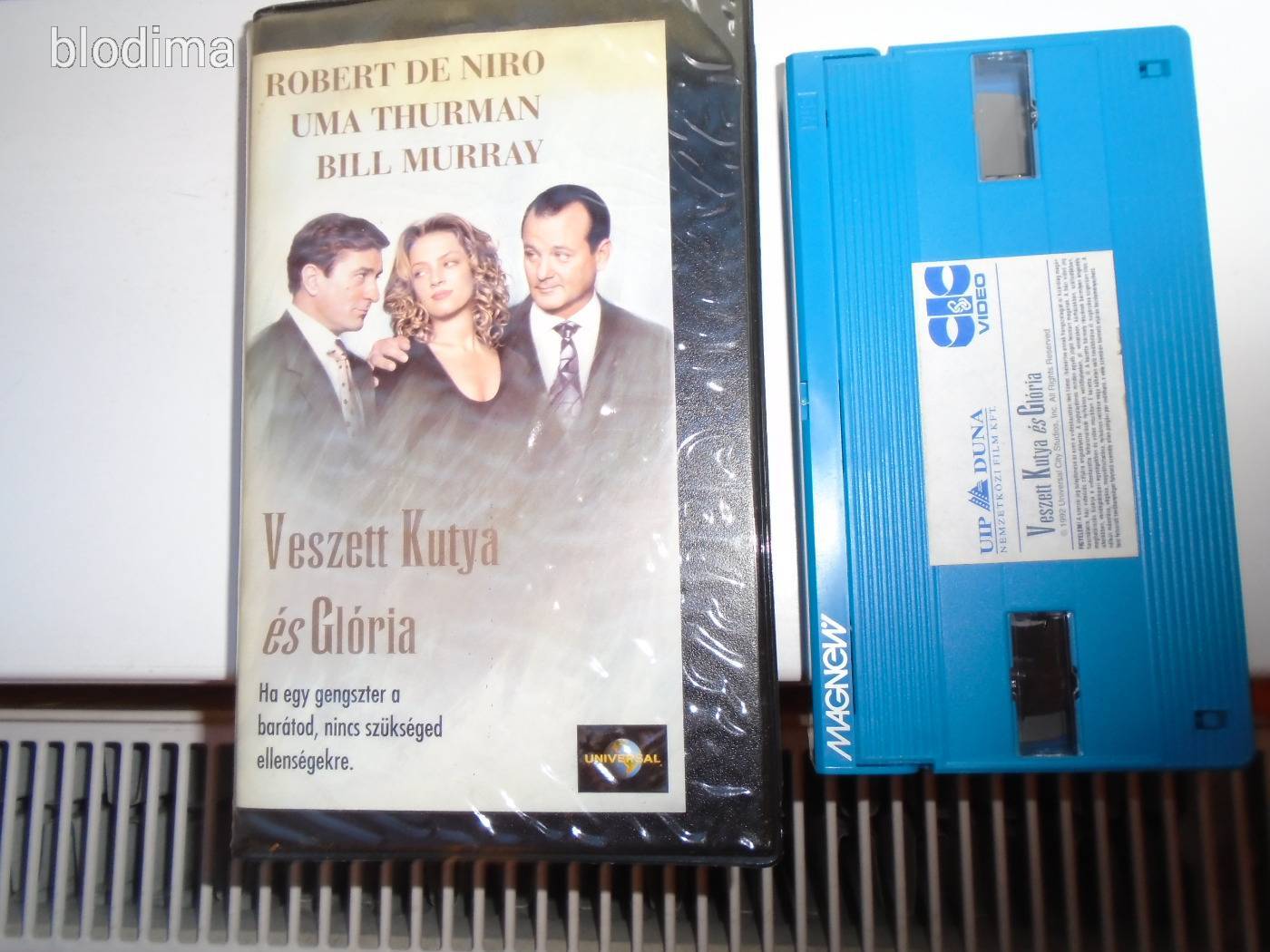 DUNA VHS VESZETT KUTYA ÉS GLÓRIA ROBERT DE NIRO BILL MURRAY