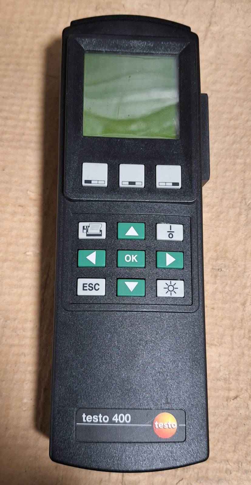 Testo 400 műszer - hibás, tartozékok nélkül - Vatera.hu