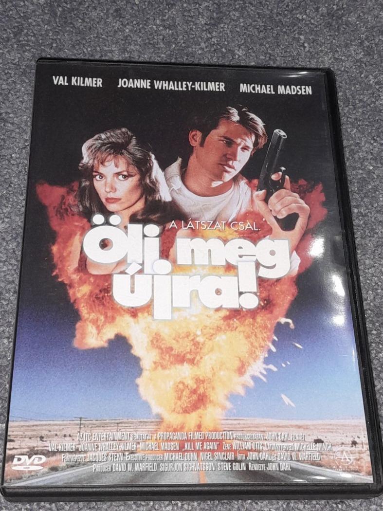 Ölj meg újra DVD (1989) Szinkronizált, karcmentes lemez (Val Kilmer ...