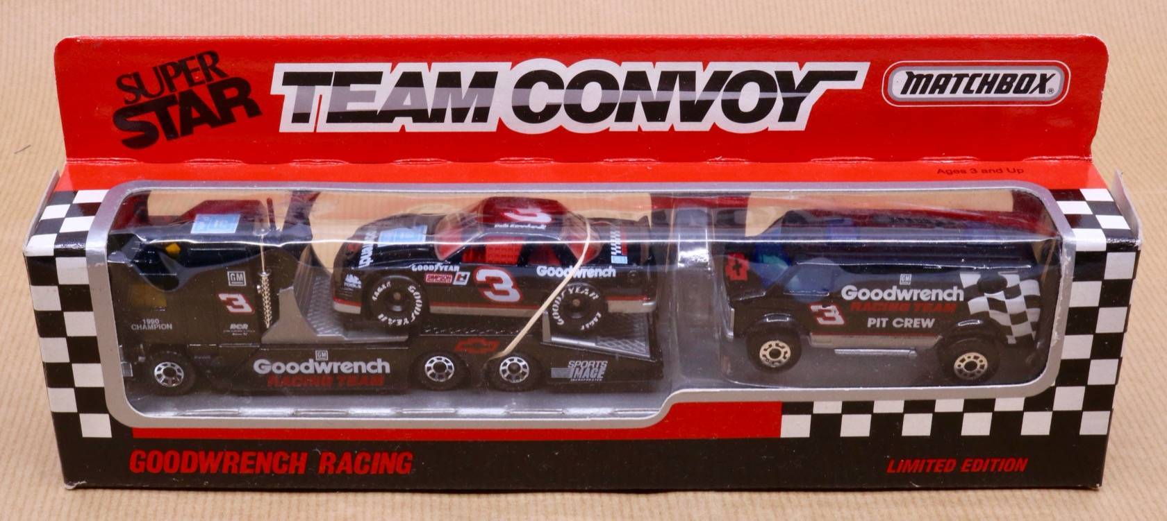 Matchbox SuperStar Team Convoy - Kenworth vontató + Chevy Lumina ...