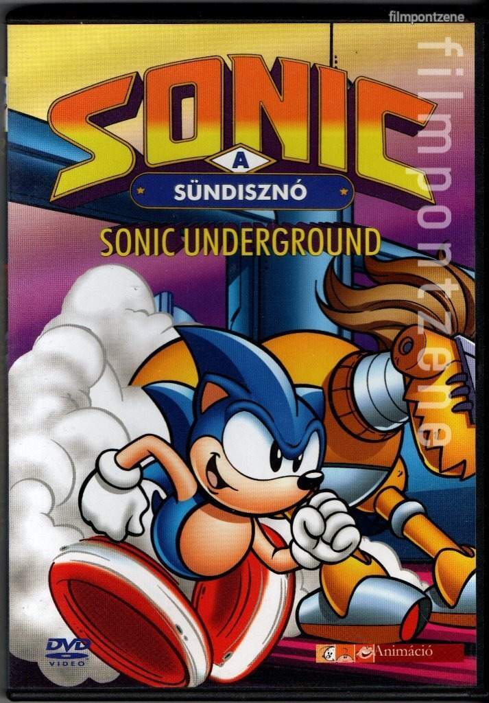 Sonic - A sündisznó / Sonic Underground (1998) DVD rajzfilm sorozat 6 ...