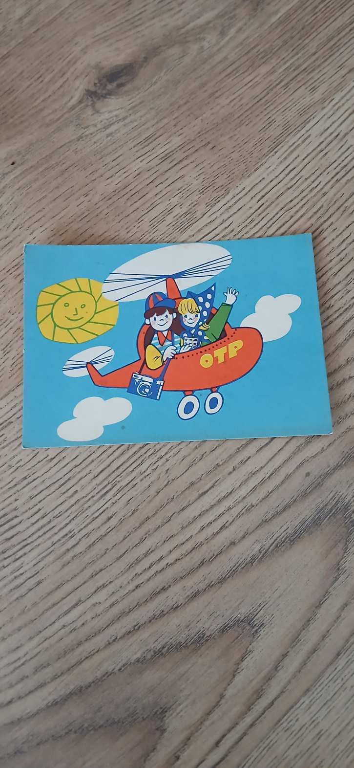 Országos takarék pénztár OTP retro reklám képeslap 1970. - Vatera.hu
