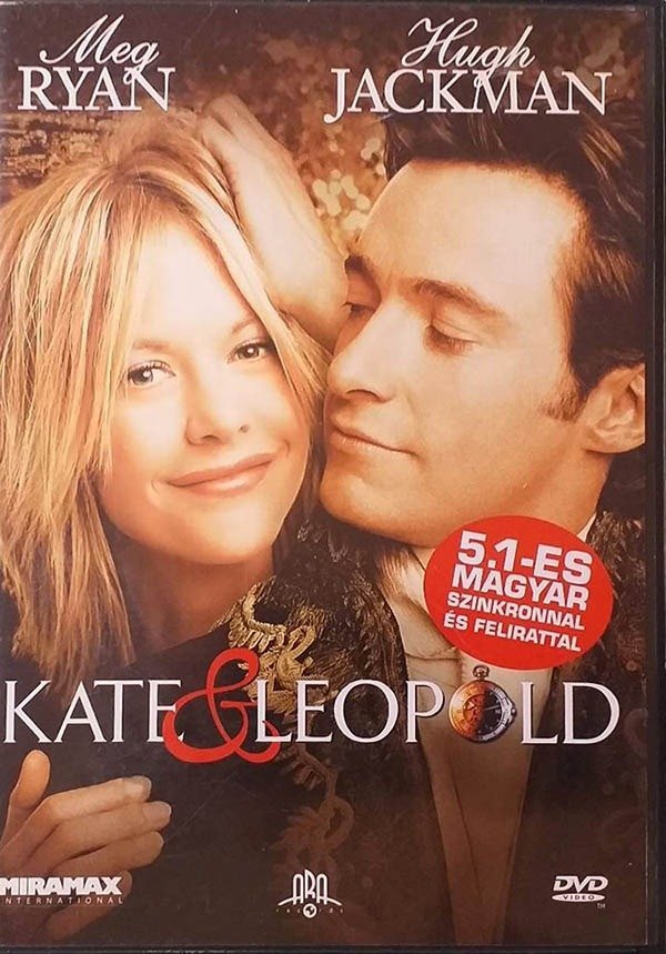 Kate és Leopold ~ DVD Bontatlan, Amerikai romantikus vígjáték, Meg Ryan ...