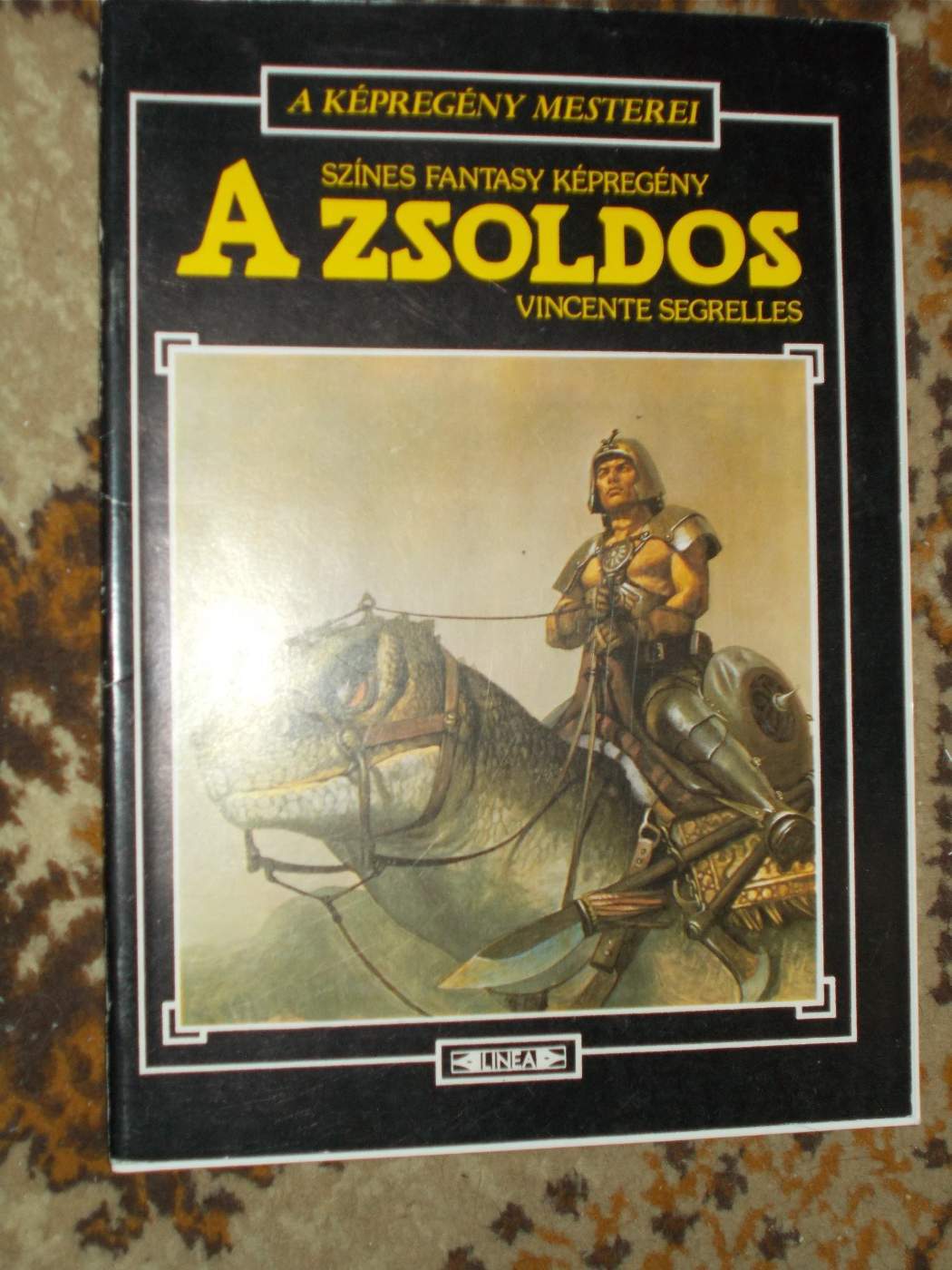 A ZSOLDOS - Vincent Segrelles színes fantasy képregénye ...