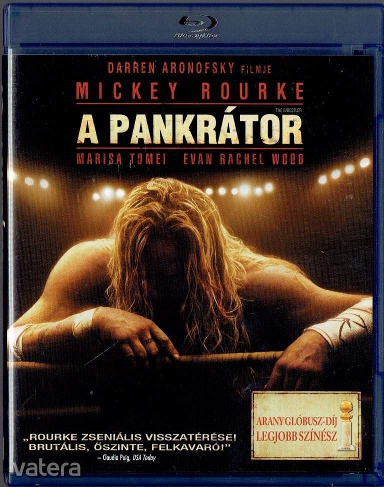 A Pankrátor (Blu-ray) 2008 fsz: Mickey Rourke magyar kiadású ritkaság