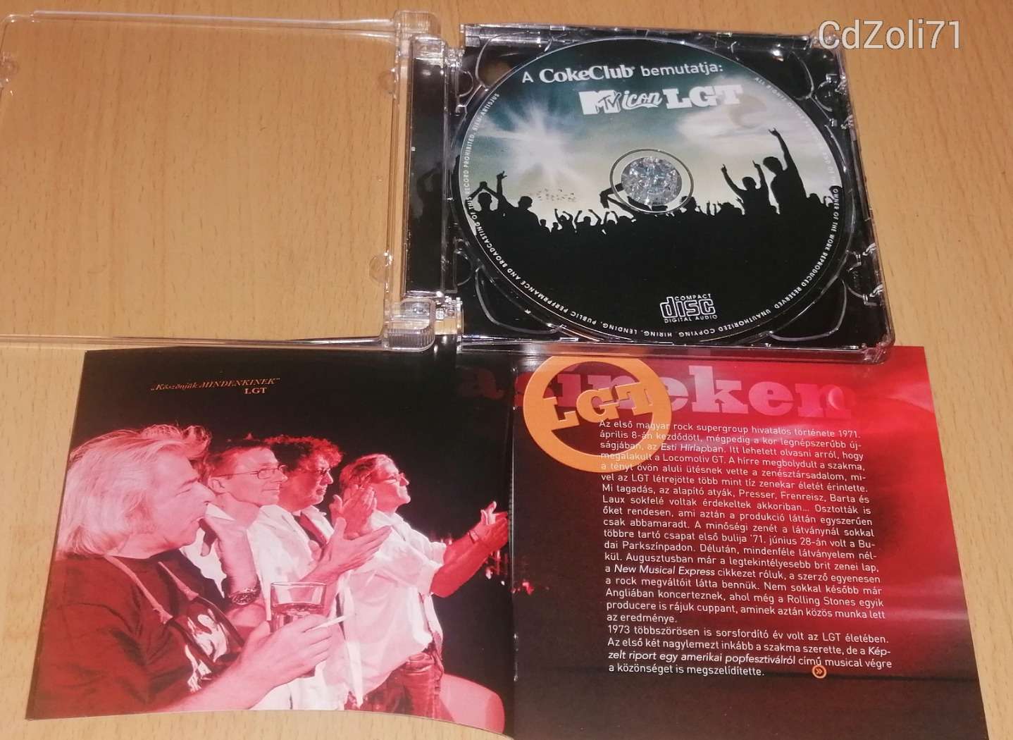 A Coke Club bemutatja :MTV Icon LGT cd lemez 1 Ft-ról nmá! - Vatera.hu