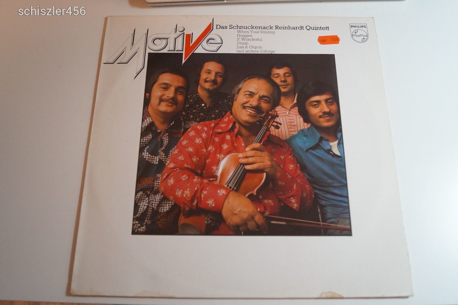 Das Schnuckenack Reinhardt Quintett (Gépi mosóval tisztítva)
