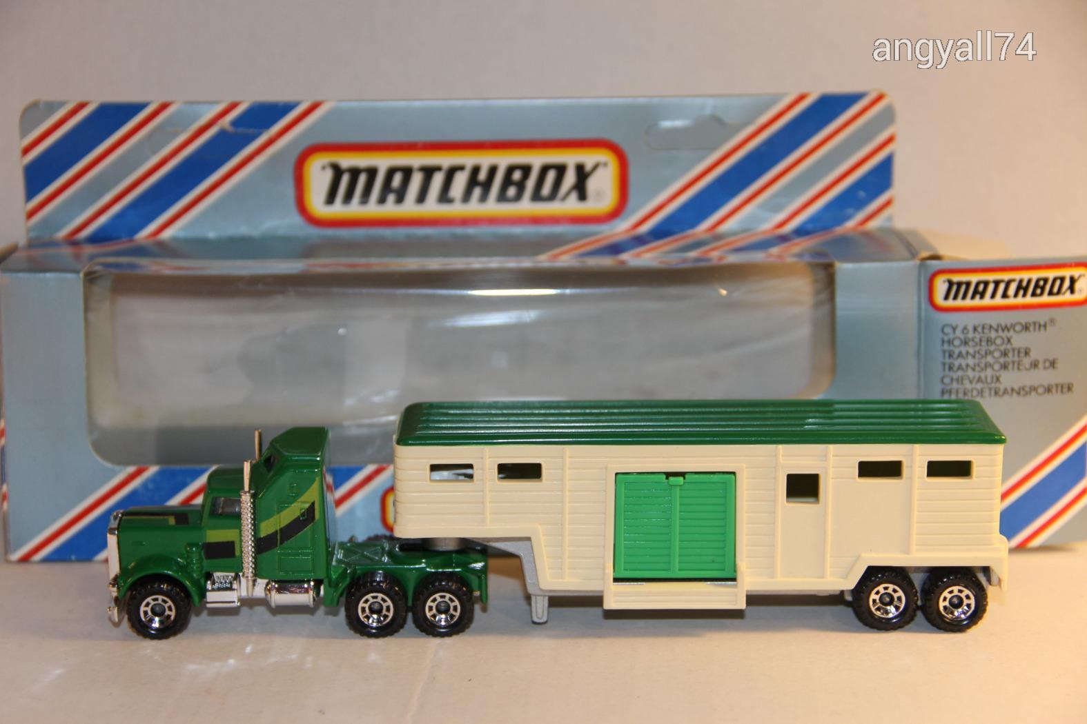 Matchbox - Convoy - Kenworth Horsebox Transporter - CY6 - Vatera.hu