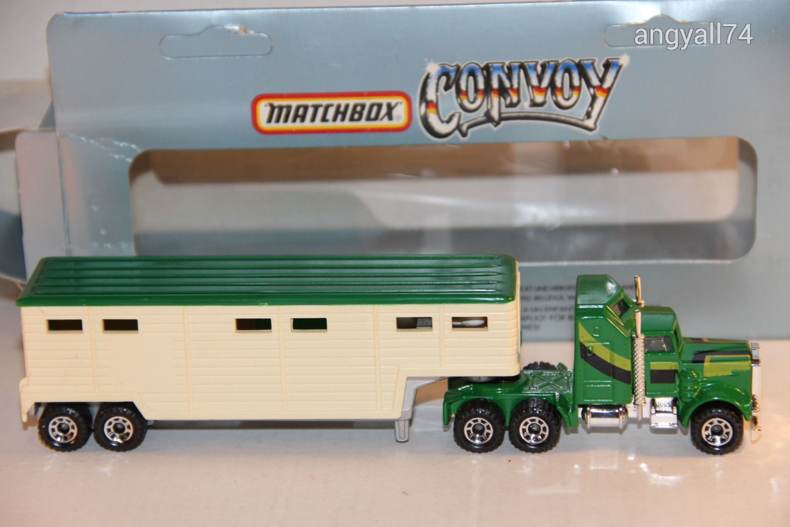 Matchbox - Convoy - Kenworth Horsebox Transporter - CY6 - Vatera.hu