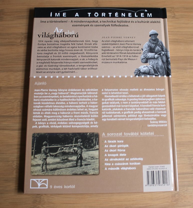 Jean-Pierre Verney Az első világháború - ÍME A TÖRTÉNELEM ...