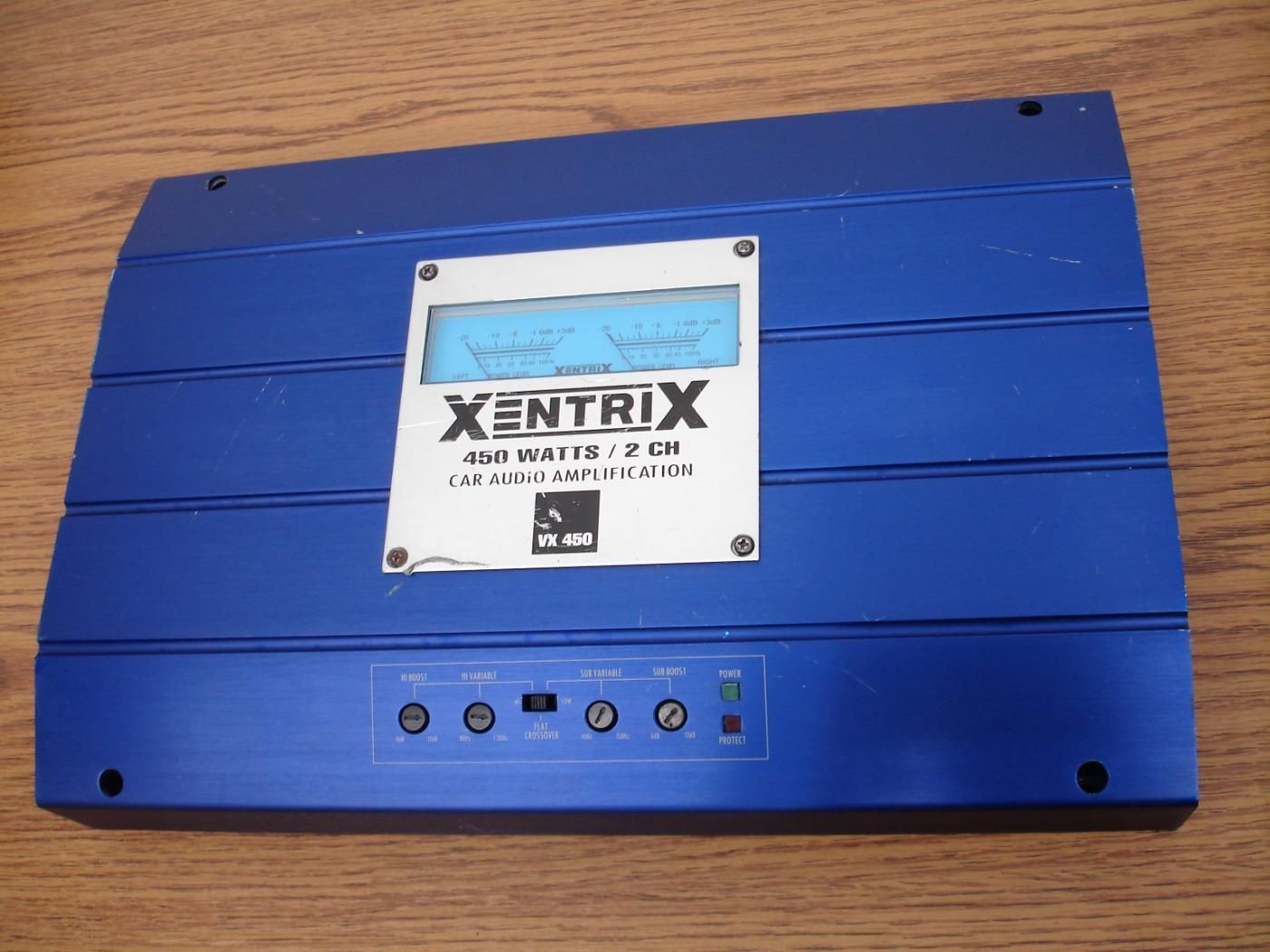 Xentrix VX450 deprez műszeres autós erősítő 1/2 csatornás autó erősítő ...