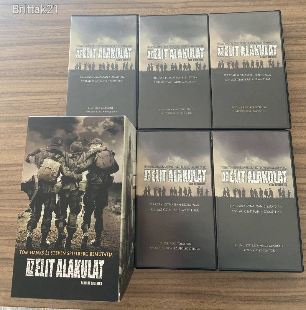 Az elit alakulat VHS kazettagyűjtemény (meghosszabbítva: 3444165281 ...