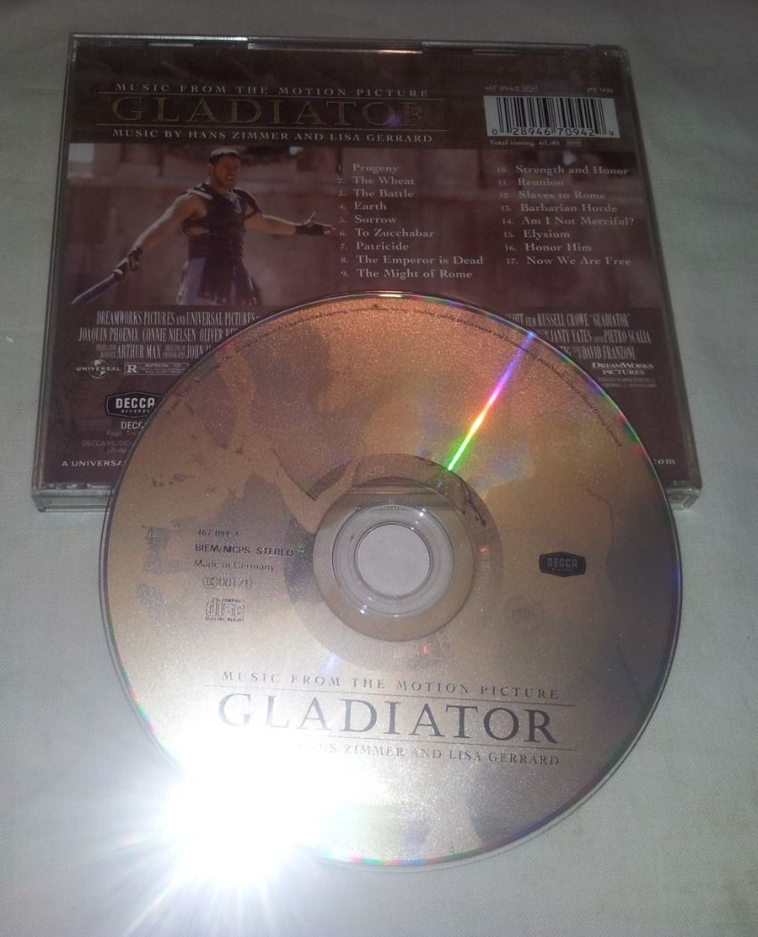 Hans Zimmer And Lisa Gerrard: Gladiator (Music From The Motion Picture)