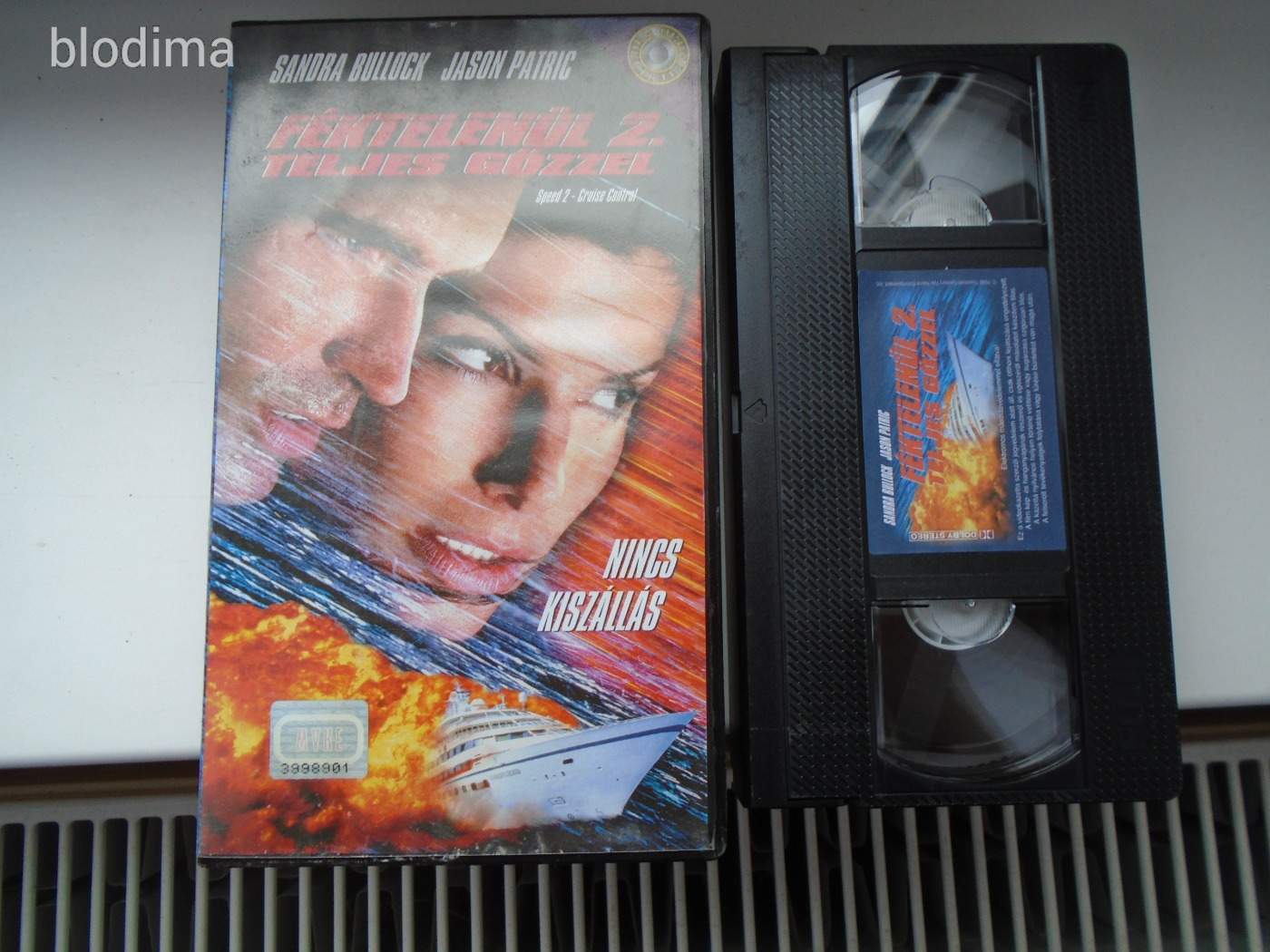 VHS FÉKTELENÜL 2. SANDRA BULLOCK,JASON PATRIC (meghosszabbítva ...