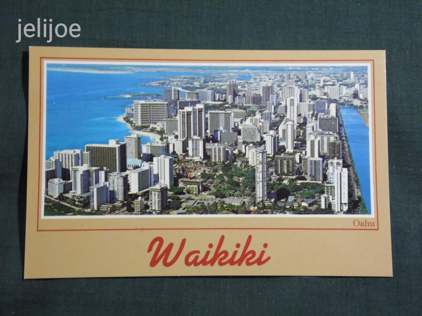 Képeslap,USA,Honolulu Hawaii,Waikiki beach,strand,szálló,hotel,városi ...