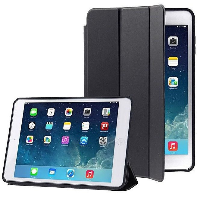 Apple iPad Mini (2021 / 2024) (8.3), mappa tok, Smart Case, fekete