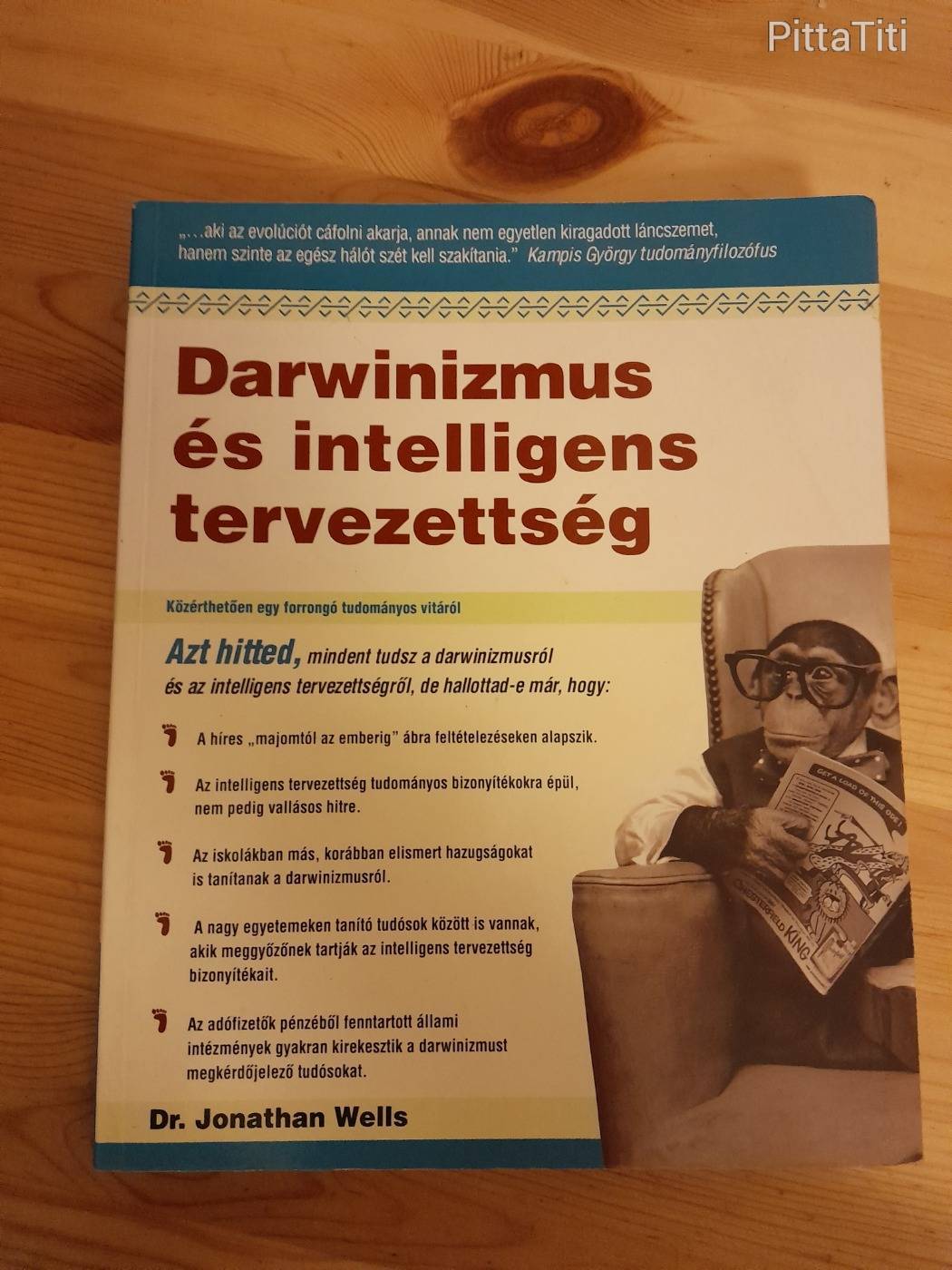 Dr. Jonathan Wells Darwinizmus és intelligens tervezettség / Darwin ...