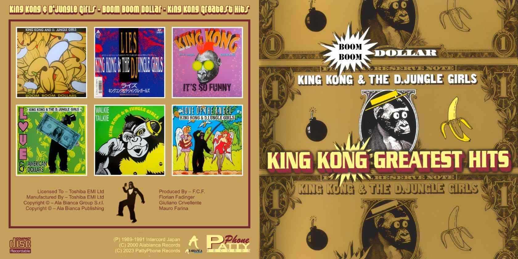 KING KONG & DJUNGLE GIRLS - Boom Boom Dollar (Greatest Hits) *** Hi-NRG ...