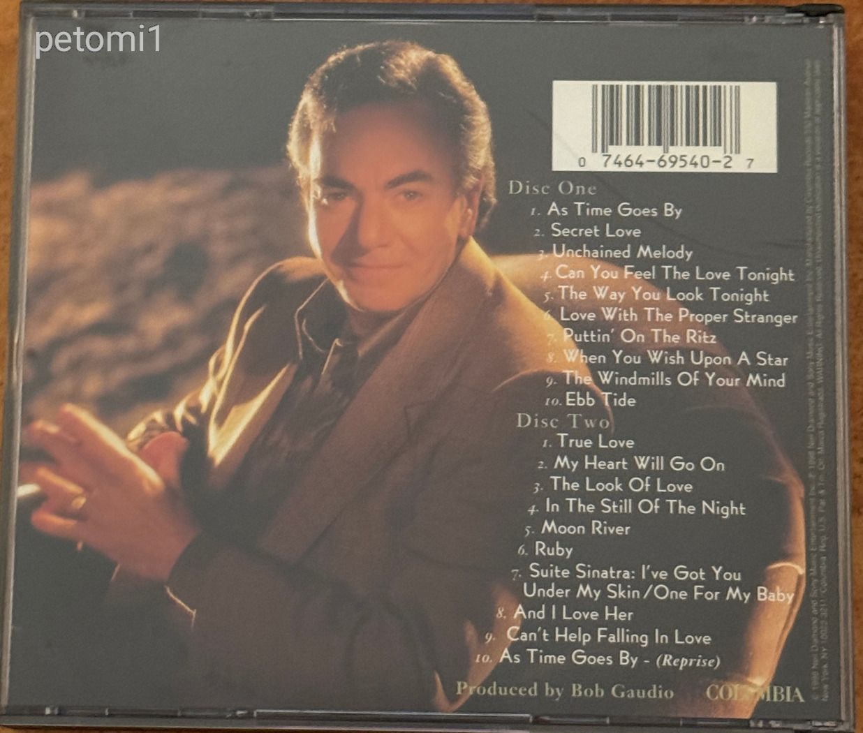 Neil Diamond: The Movie Album - As Time Goes By (2 CD) - USA nyomás