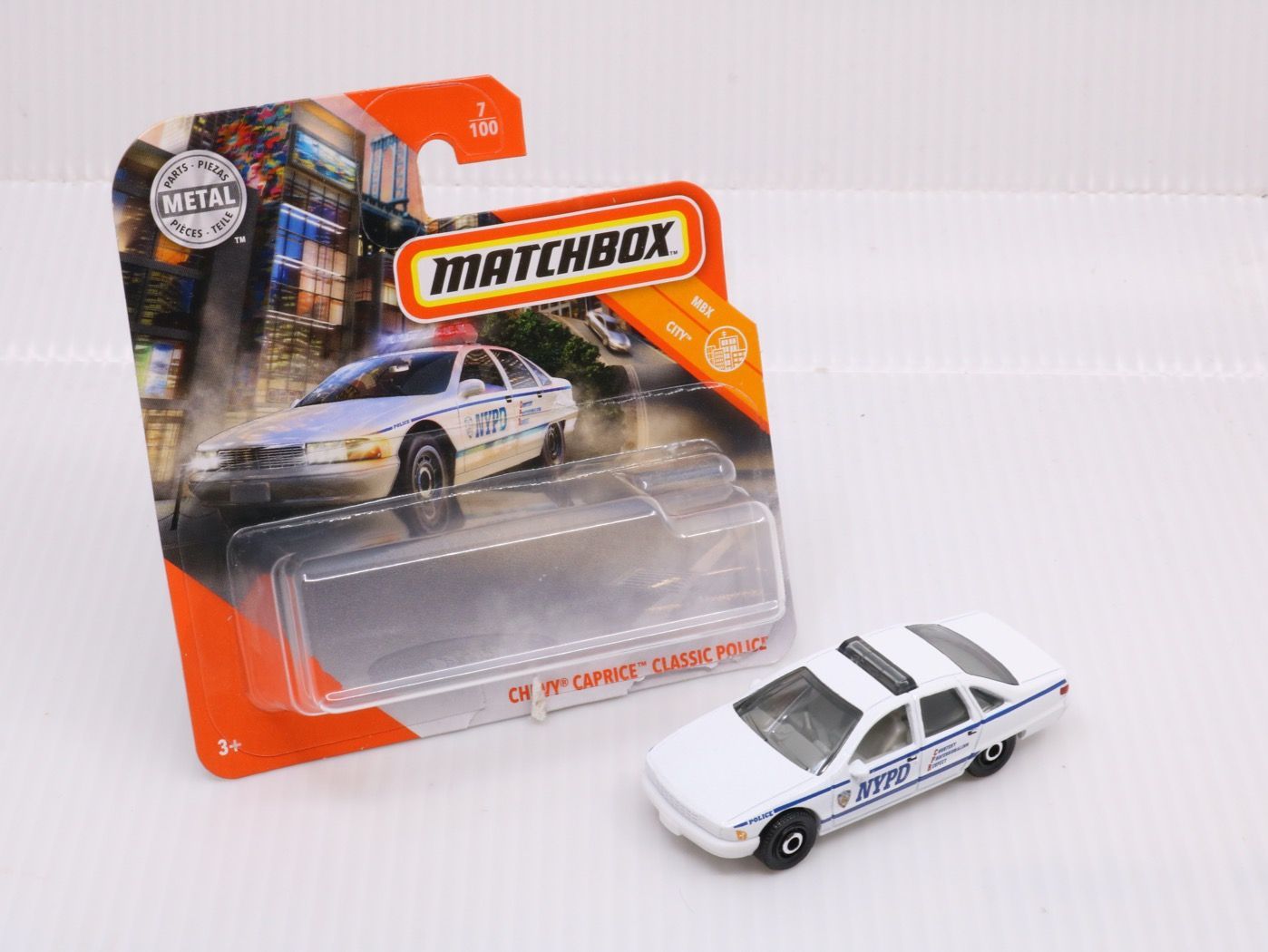 Matchbox MB1198 Chevy Caprice Classic Police - NYPD - Vatera.hu