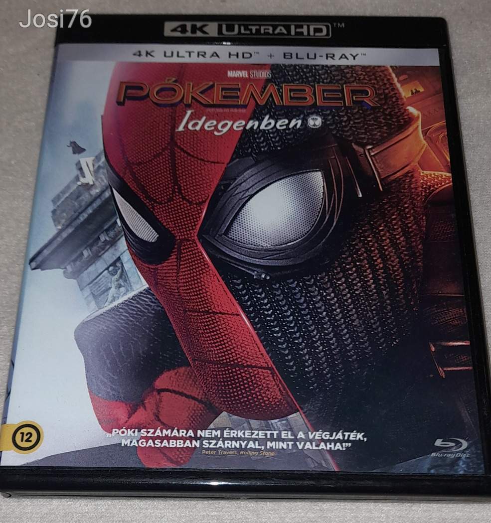 Pókember - Idegenben csak a 2D Blu-ray NEM 4K 1 lemezes MAGYAR ...
