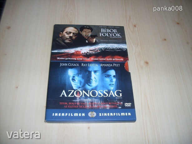 Bíbor folyók / Azonosság (2 DVD / 2 Film) (Jean Reno / John Cusack ...
