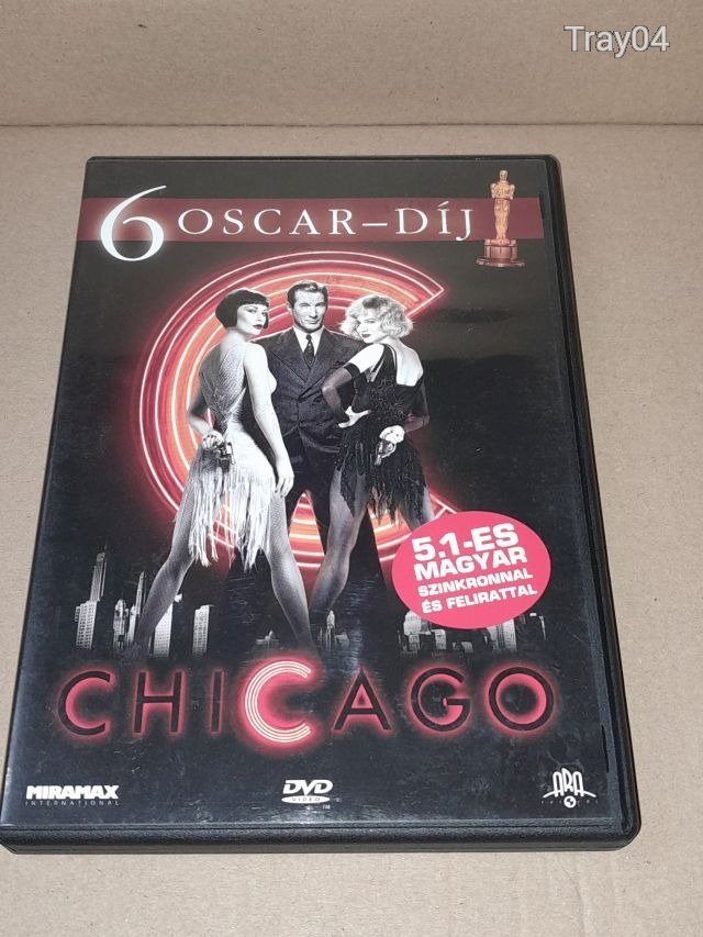 Chicago DVD Magyar szinkron (2002) Renée Zellweger, Catherine Zeta ...