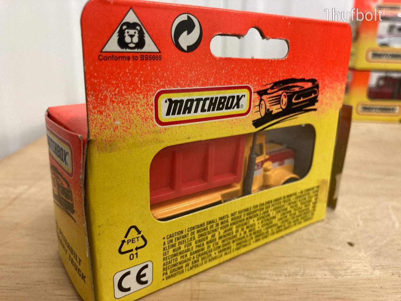 - Matchbox #23 - Peterbilt Quarry Truck Pace - 1995 - új dobozos ...