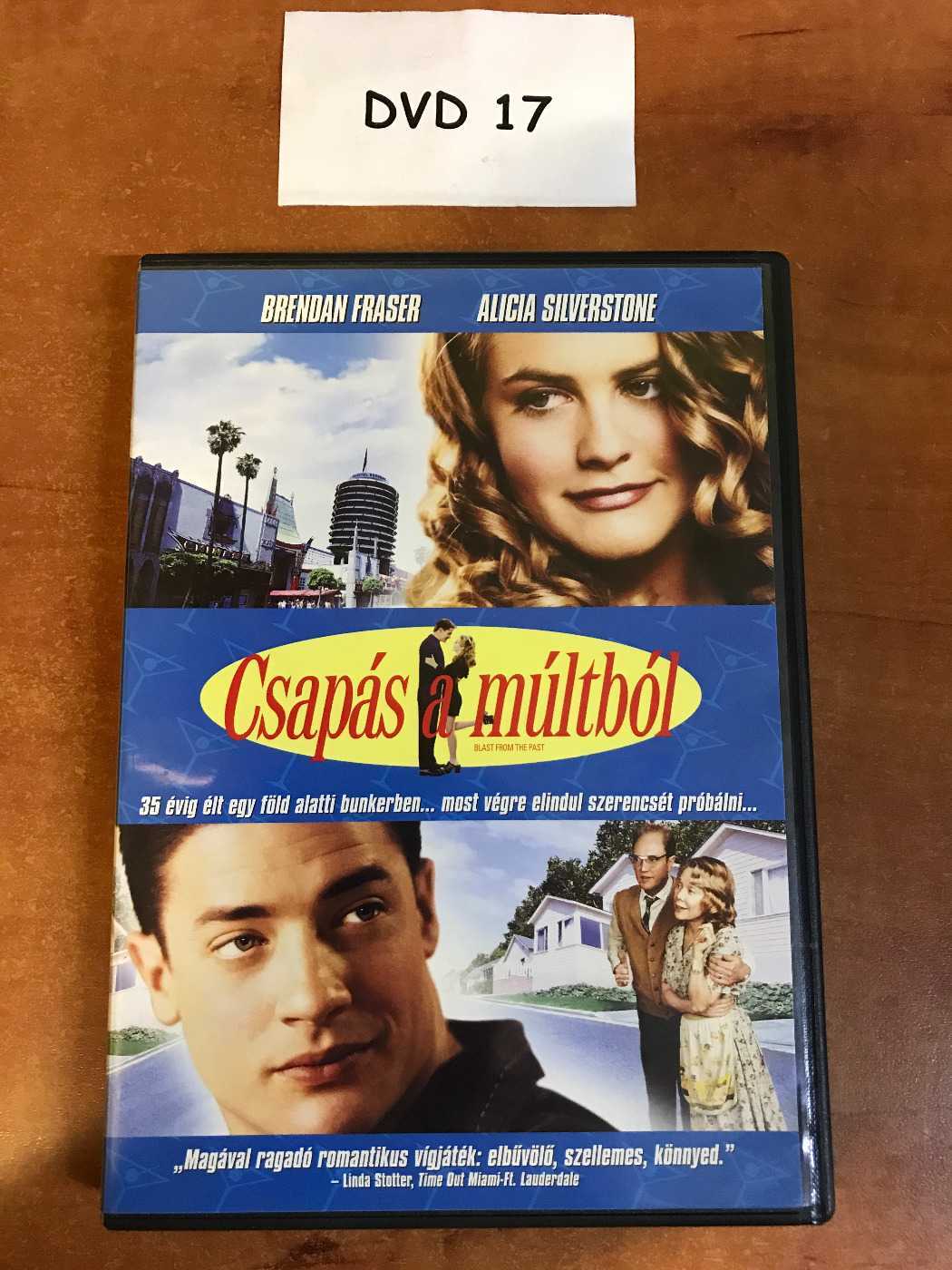 karcmentes DVD 17 Csapás a múltból - Brendan Fraser, Alicia Silverstone