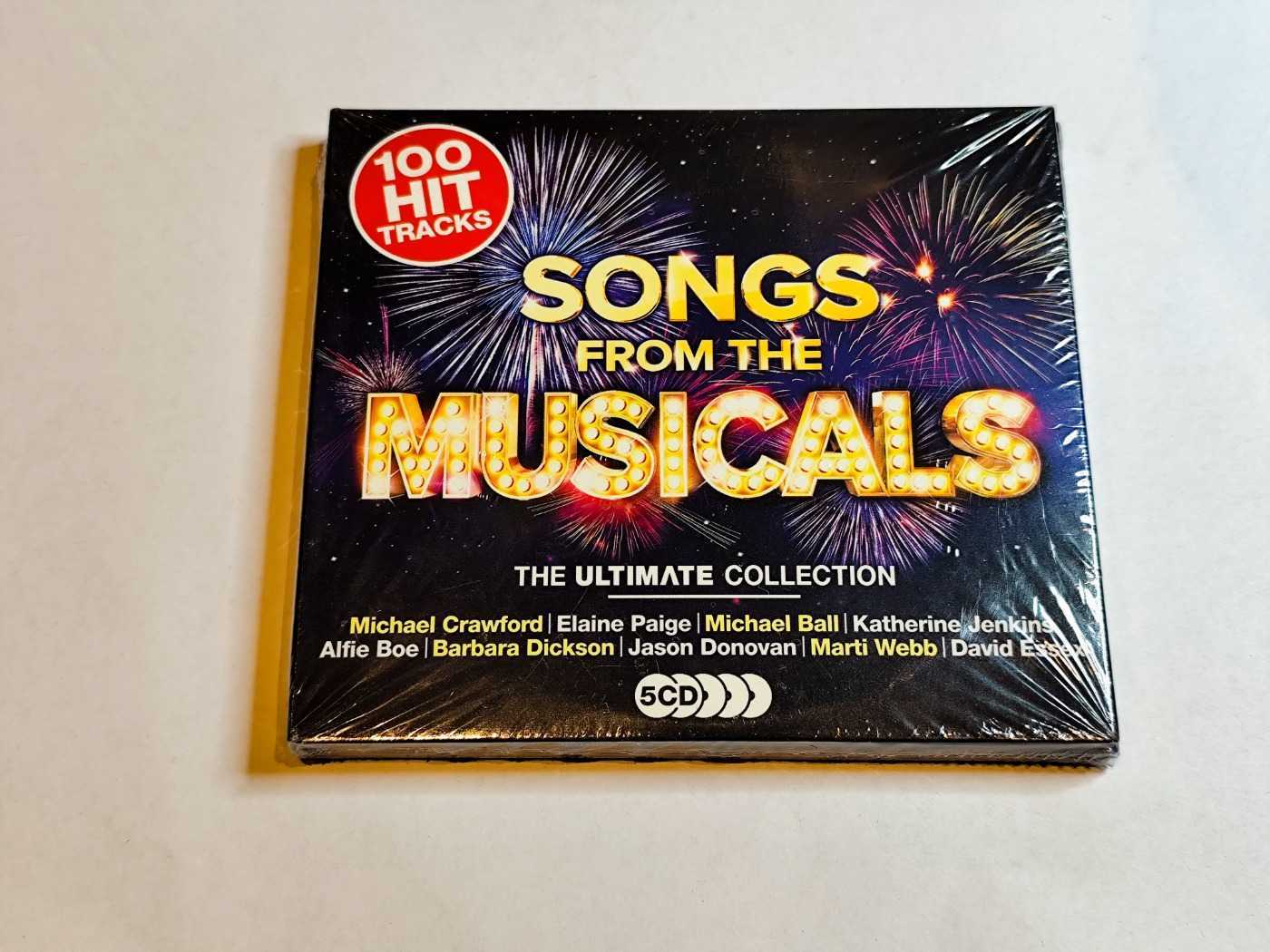 Songs From The Musicals (The Ultimate Collection) 5 X CD BOX