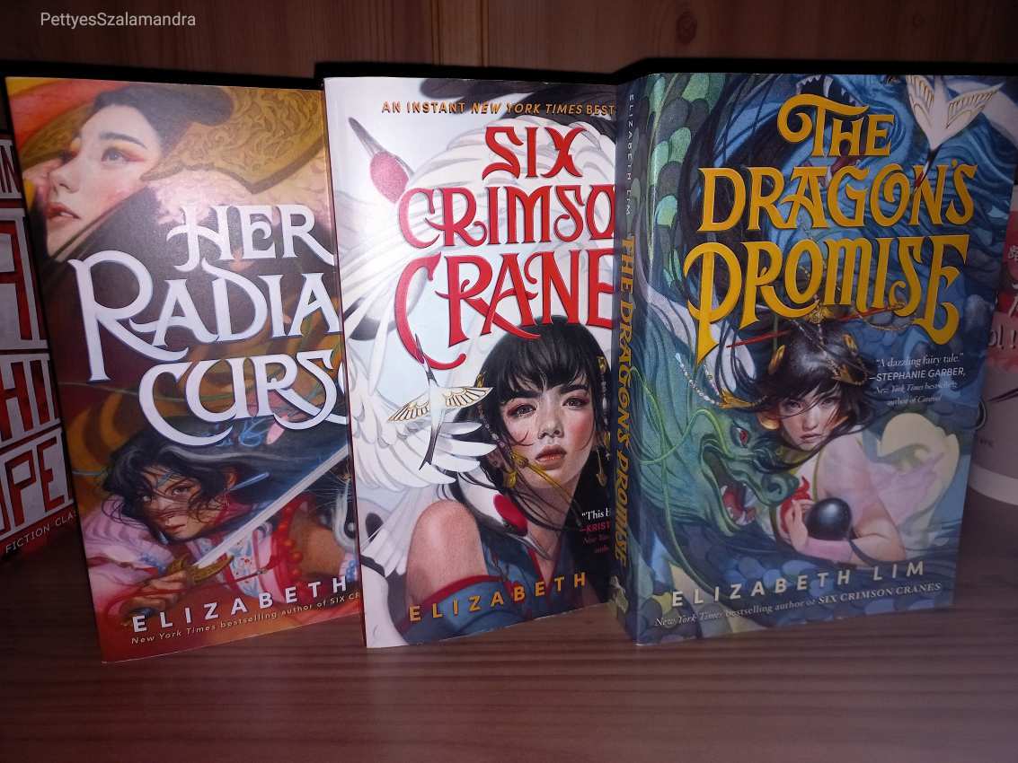 Elizabeth Lim: Six Crimson Cranes, The Dragons Promise, Her Radiant ...