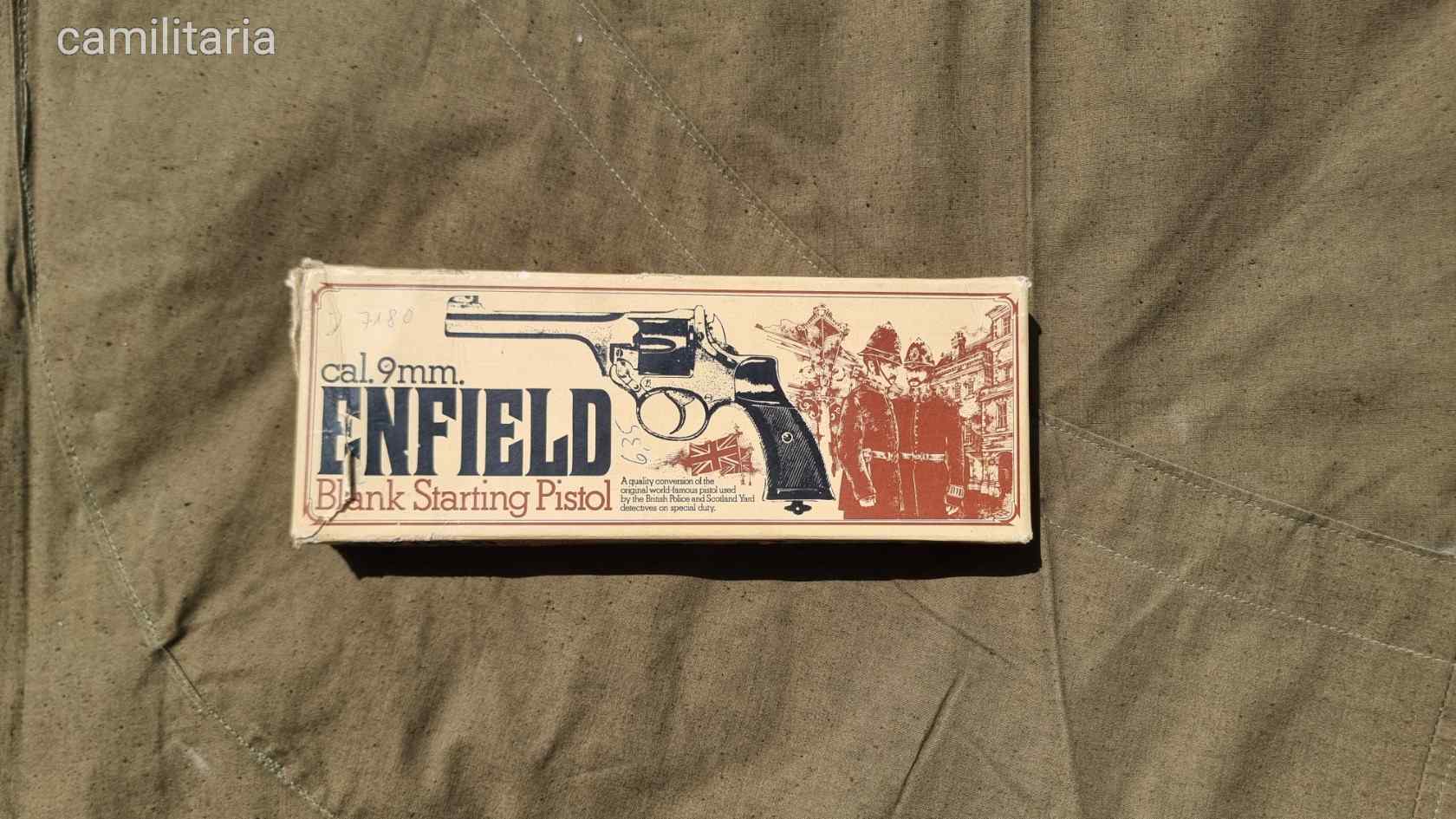 KIVÁLÓ ÁLLAPOTÚ Enfield No.2 Mk1 gáz-riasztó konverzió revolver 9mm R ...