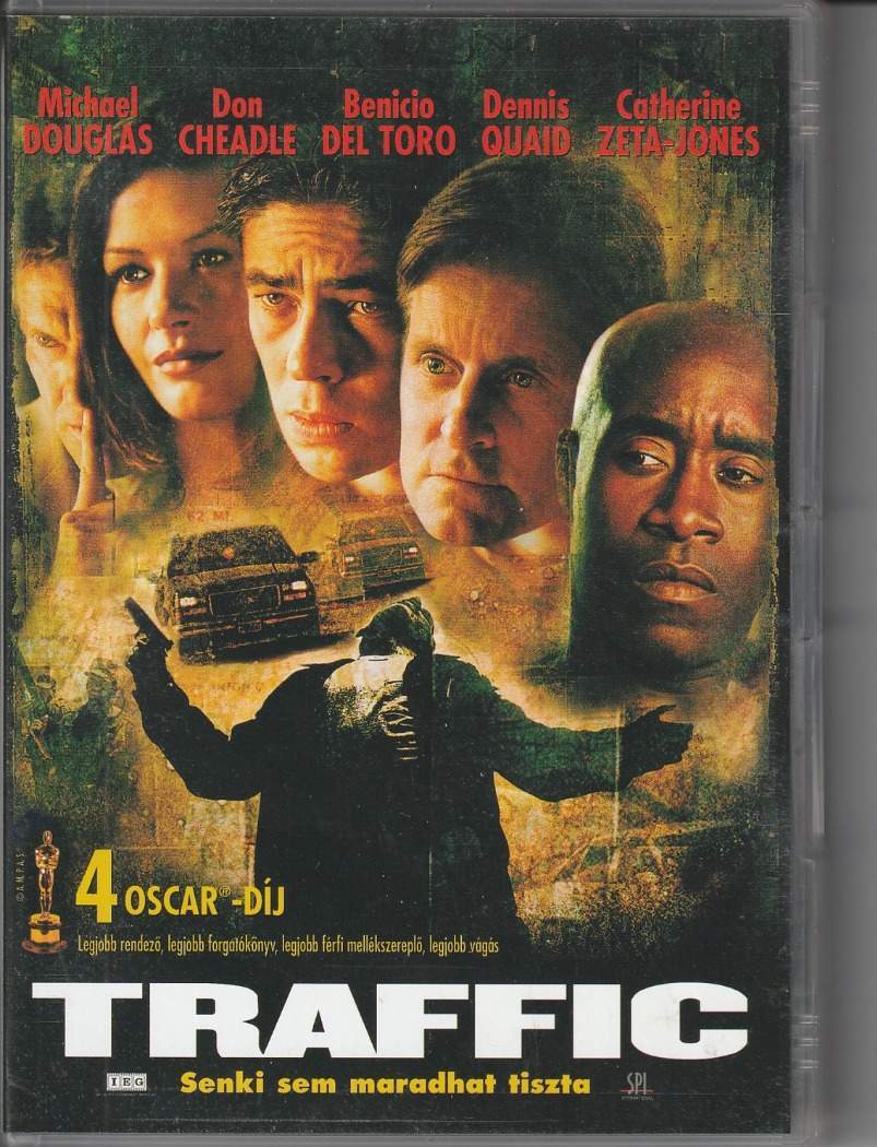 Traffic dvd (Steven Soderbergh filmje, fsz: Michael Douglas, Benicio ...
