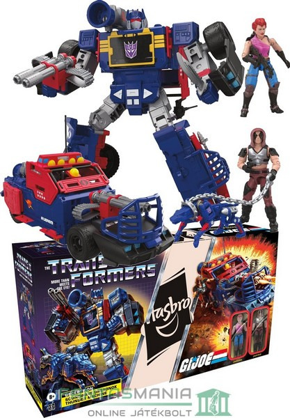 - 25cm-es Transformers x G.I. Joe Mash-Up Collaborative figura ...
