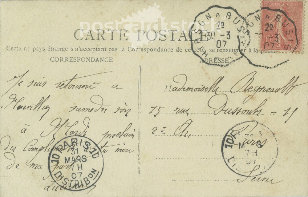 1907 ? Húsvéti képeslap. Eredeti papírkép. Régi fotó. Színezett fotólap ...